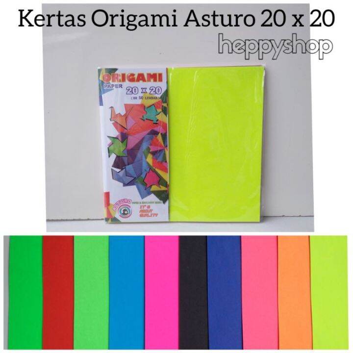 Kertas Origami Asturo 20x20 | Lazada Indonesia