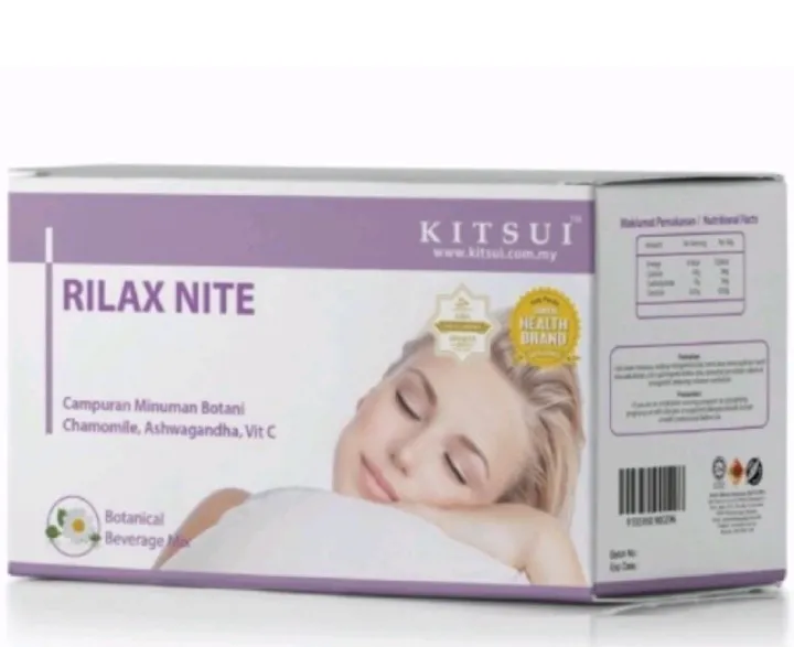 Kitsui Rilax Nite Botanical Beverage Drink | Lazada
