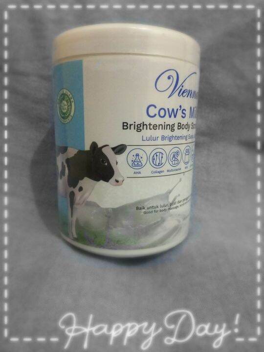 Vienna Body Scrub Cows Milk 1Kg Pot | Lazada Indonesia