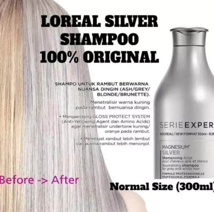 Loreal Silver Shampoo (1500 ml. ) | Lazada PH