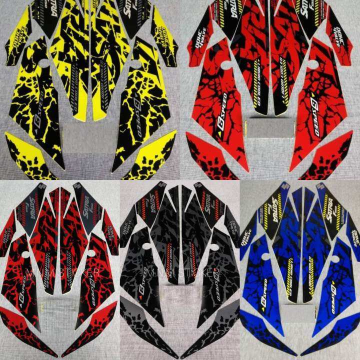 SUZUKI RAIDER SATRIA Fi 150 DECAL/STICKER | Lazada PH