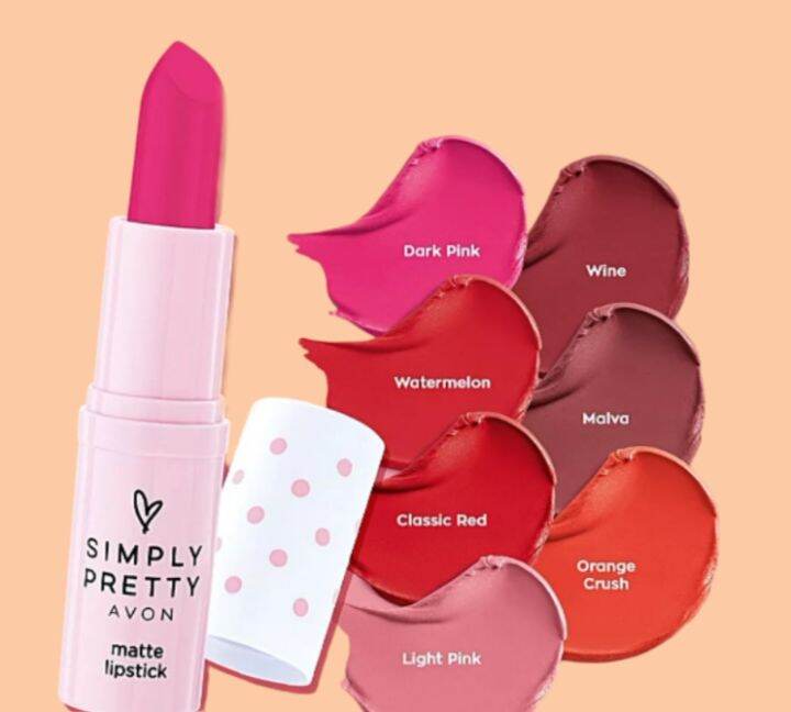 Avon Simply Pretty Matte Lipstick | Lazada PH