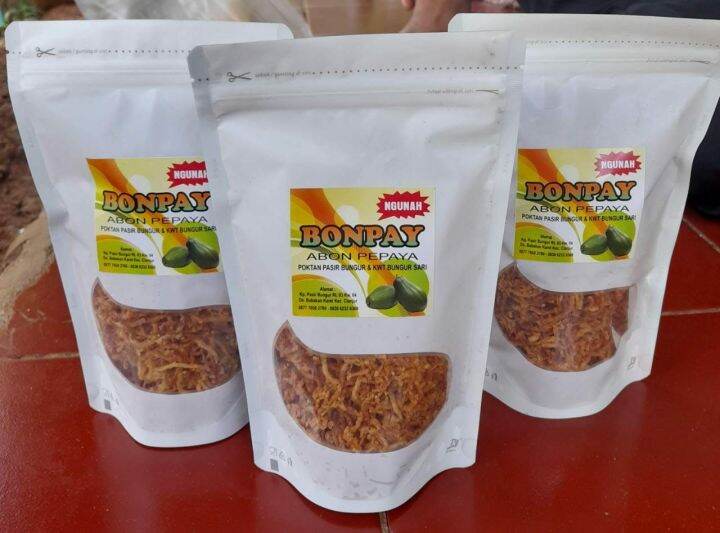 BONPAY abon pepaya 120grm | Lazada Indonesia