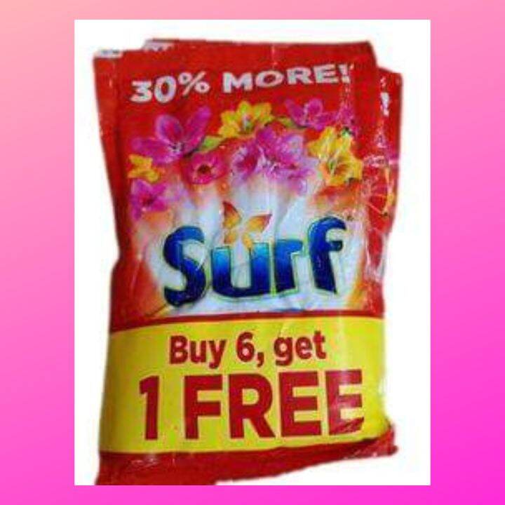 SURF CHERRY BLOSSOM DETERGENT POWDER 6PCS + 1 free sachet | Lazada PH