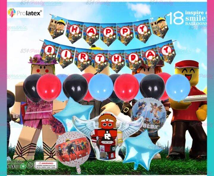 Roblox Complete Birthday Set | Lazada PH