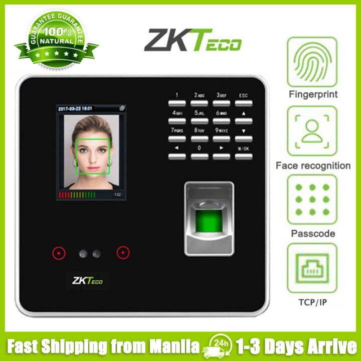 WIFI ZKTeco Biometrics Time Attendance Fingerprint Scanner Attendance ...