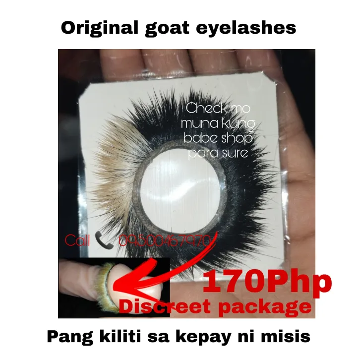 Pilik mata ng kambing Goat eyelash for men | Lazada PH
