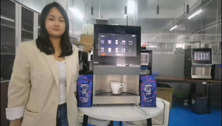 MACES EVOCA FULL AUTO COFFEE MACHINE COMMERCIAL TYPE BEAN TO CUP ...