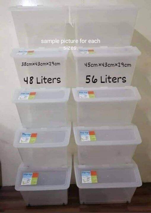 storage box with wheels | Lazada PH