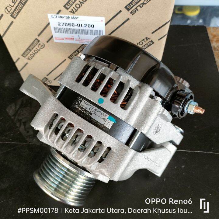 Alternator Assy Dinamo Amper Toyota Hilux Revo 27060-0L200 Original | Lazada Indonesia