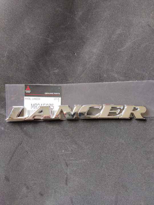 emblem-logo-bagasi-tulisan-lancer-evo-4-5-6-78-lazada-indonesia