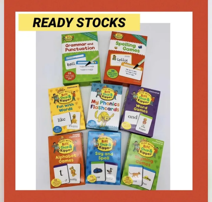 Educational flashcard| Read with Biff, Chip and Kipper | Wipe-Clean ...