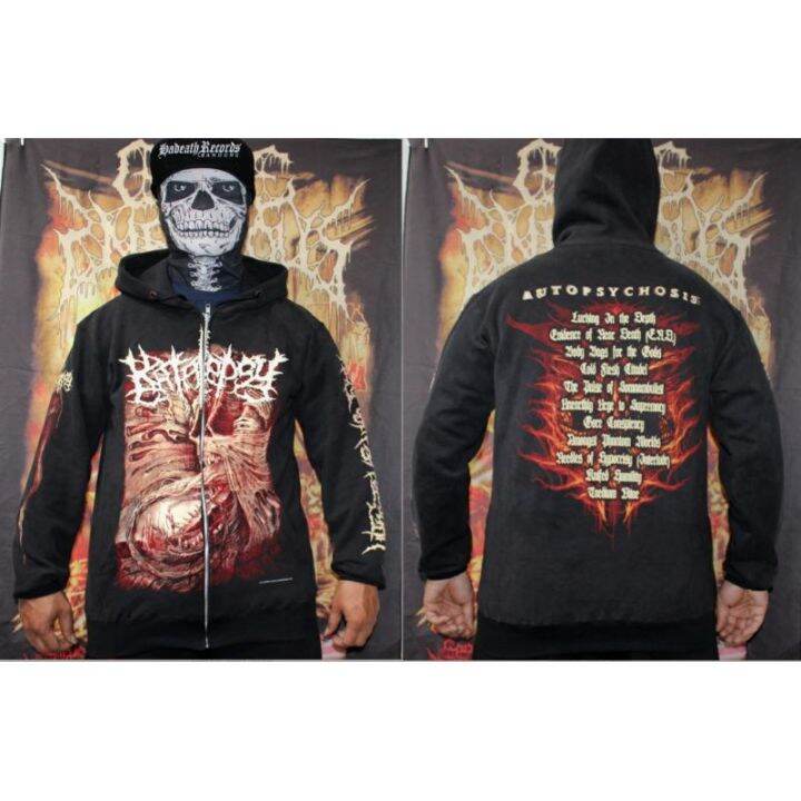 ZIPPER BAND METAL KATALEPSY LICENSE RESMI HADEATH MERCH | Lazada Indonesia
