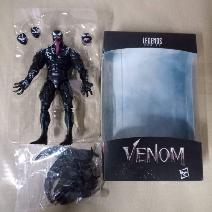 Venom Marvels Legends with Weapon Kit articulated action figures ...
