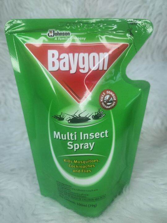 BAYGON MULTI INSECT SPRAY 100ML | Lazada PH