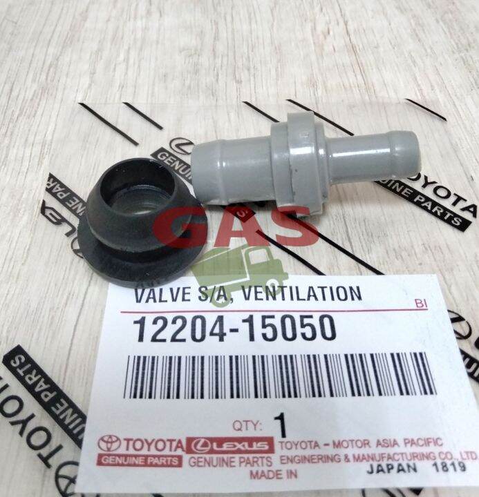 12204-15050 PCV VALVE / VALVE VENTILATOR TOYOTA COROLLA TAHUN 1993 - 1997 | Lazada Indonesia
