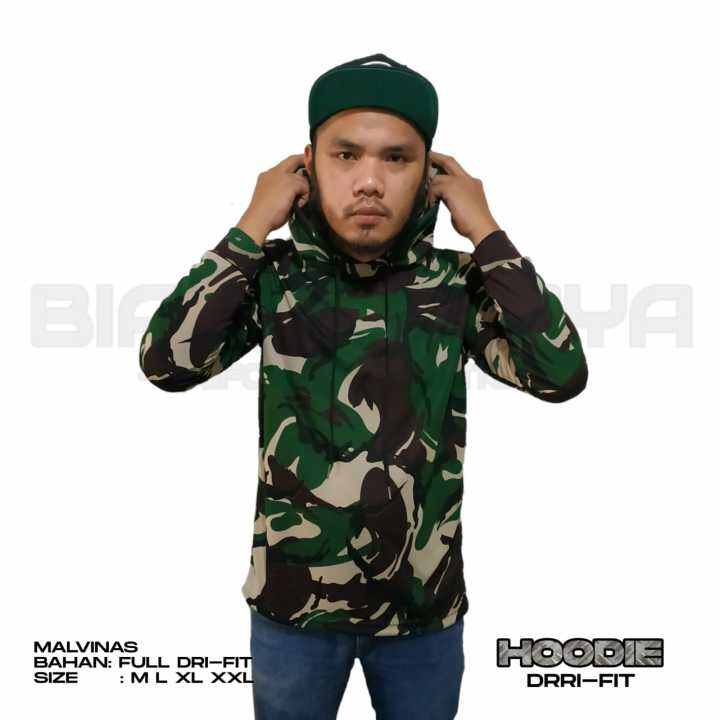 Armysupply kaos Loreng tni ad Lengan Panjang Kaos hoodie Loreng pria army terbaru | Lazada Indonesia