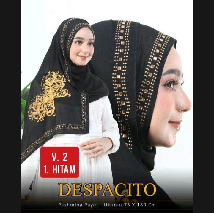 pashmina dubai hitam //impor//pashmina panjanh//bukan segi empat ...