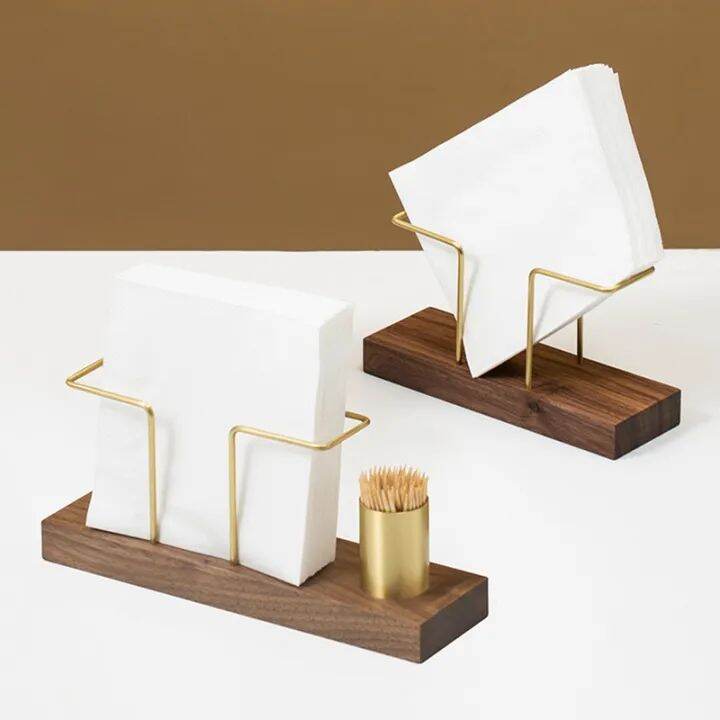 Wooden seat creative vertical tissue holder coffee shop hotel ...