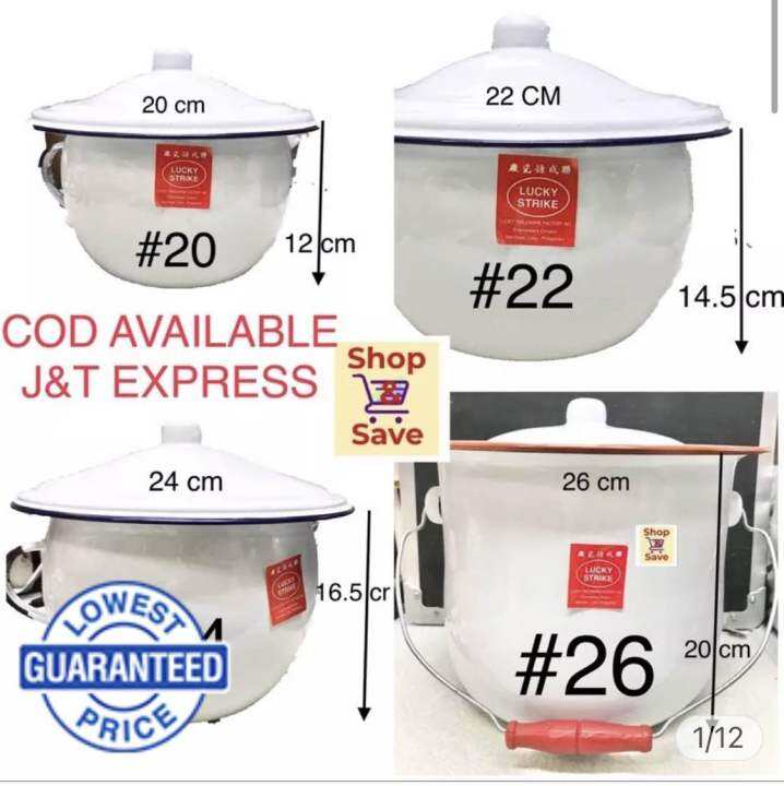 HEAVY DUTY ARINOLA / ENAMEL CHAMBER POT / LUSA / SARTIN / ARINOLA FOR ...