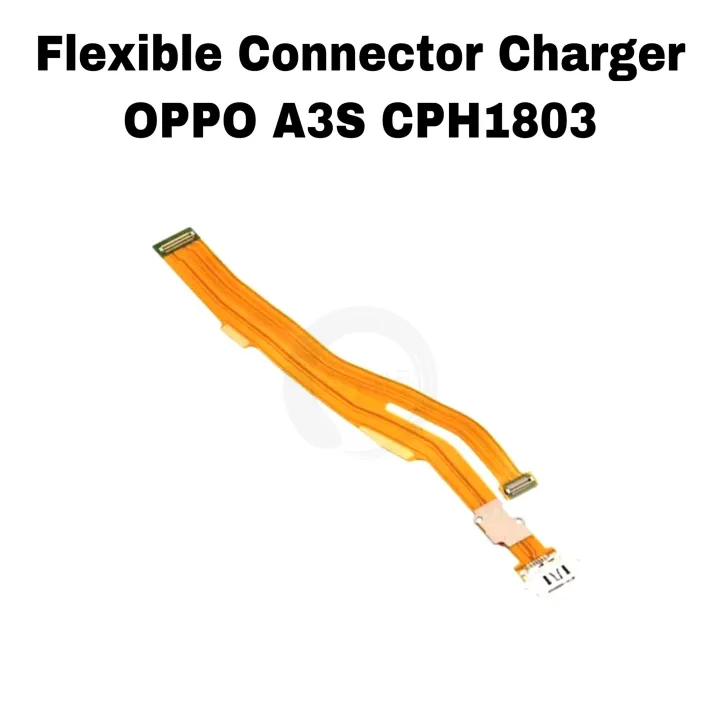 Flexible Connector Charger Board OPPO A3S CPH1803 - Flex Ui Board Con ...