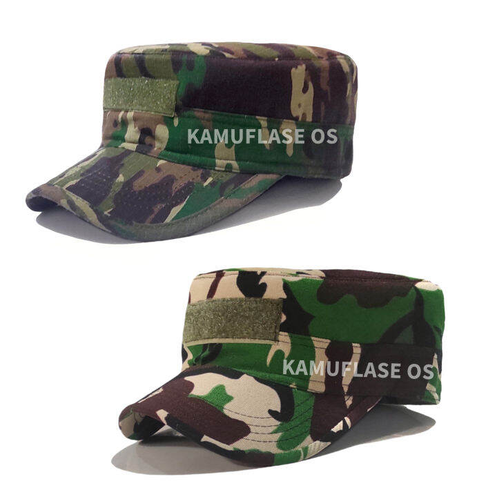 TOPI PET TNI BARU TOPI KOMANDO KASAD NKRI BOLAK BALIK LORENG MALVINAS ...