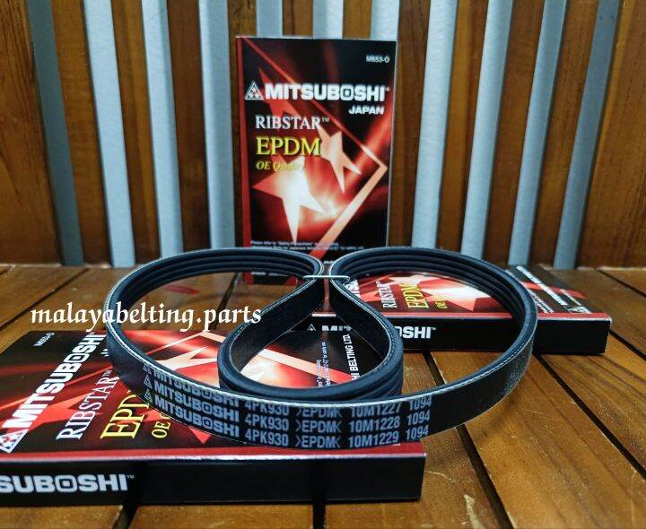 KIA CARENS 1.8L FJ / SUZUKI VITARA / CHEVROLET 3.0L ( 4PK930 )FAN BELT MITSUBOSHI ORIGINAL JAPAN ...