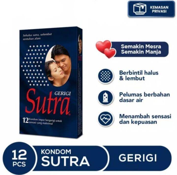 sutra biru isi 12 kondom | Lazada Indonesia