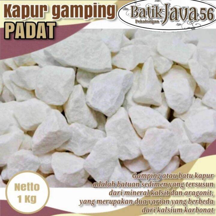 KAPUR GAMPING PADAT BATU KAPUR GAMPING BATU GAMPING | Lazada Indonesia