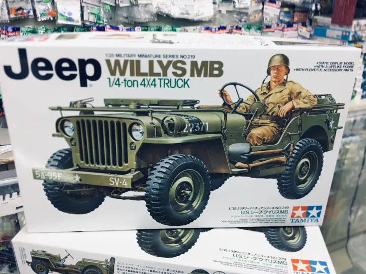 Tamiya 1/35 Jeep Willys MB 1/4 ton 4x4 Truck 35219 | Lazada PH