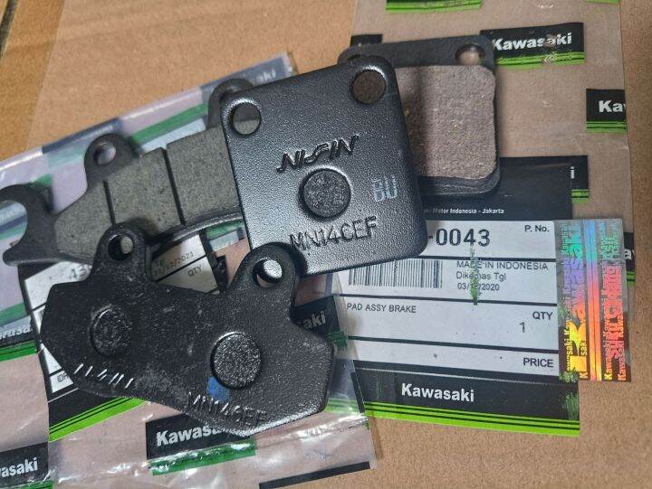 kampas rem set depan/ belakang klx 150 dtracker | Lazada Indonesia