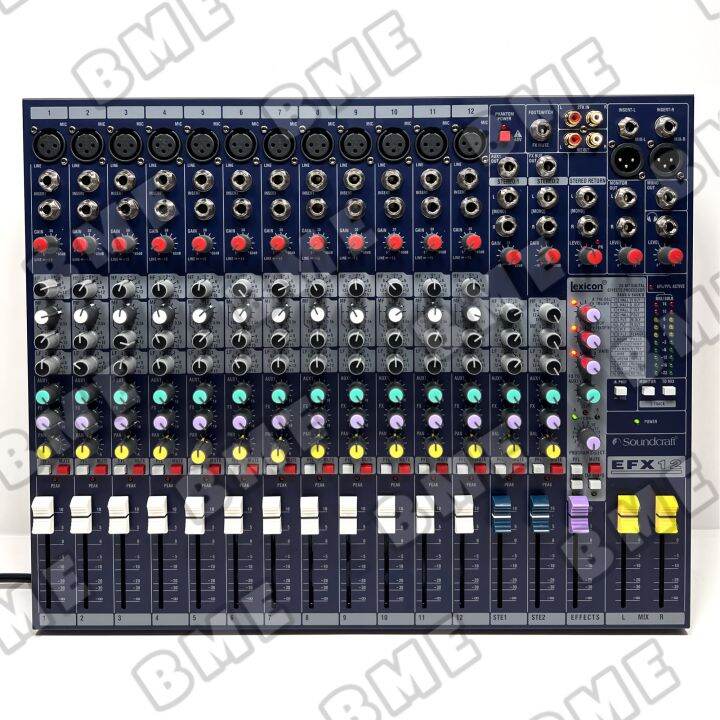 audio mixer soundcraft efx 12/efx12 12 channel | Lazada Indonesia
