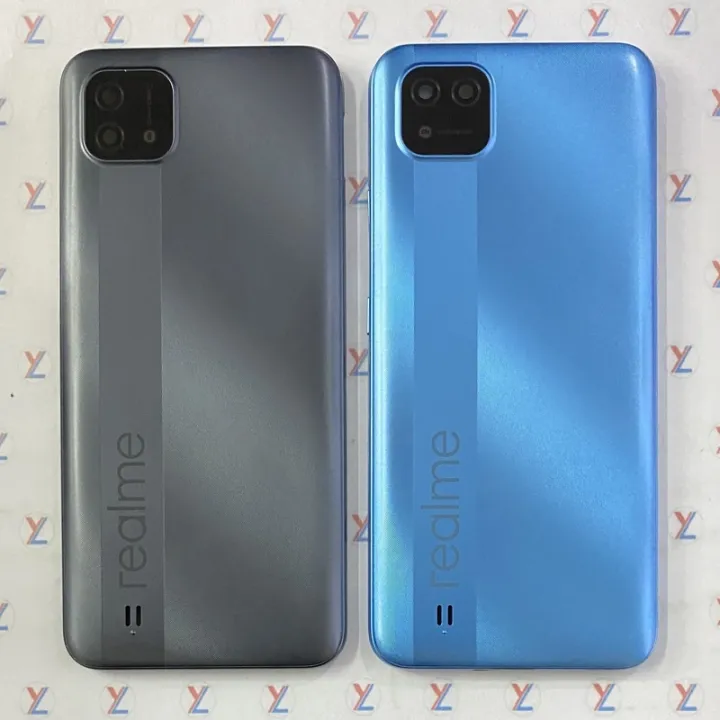 REALME C11 2021 RMX3231 - Casing Housing Backdoor Body Belakang Tutup Baterai Back Door Cover ...