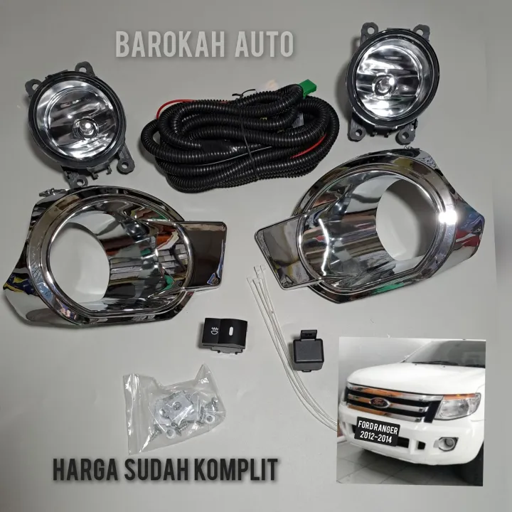 lampu sorot foglamp mobil ford ranger 2012 2013 2014 | Lazada Indonesia