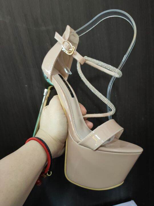 8 inches Pageant High Heels Stilleto Sandals | Lazada PH
