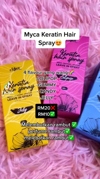 MYCA KERATIN HAIR SPRAY | Lazada
