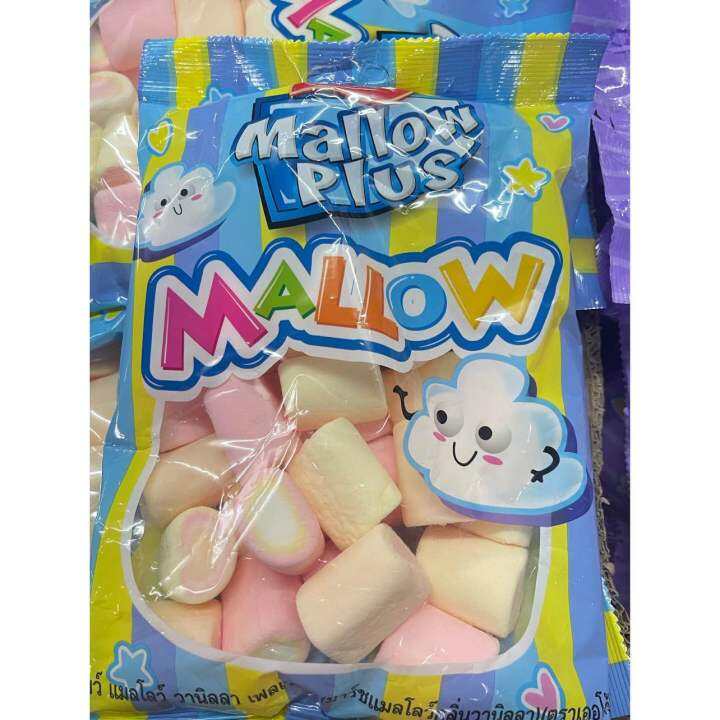 มาร์ชแมลโลว์ mallow plus กลิ่นวนิลา ตรา erko ขนาด 150 กรัม | Lazada.co.th