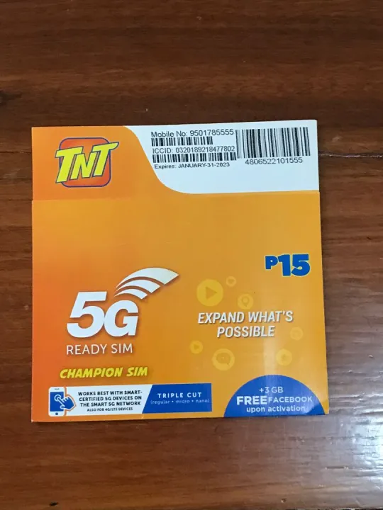 L. TALK N' TEXT (TNT) SPECIAL VANITY SIMCARDS WITH 77, 777, 7777 MID ...