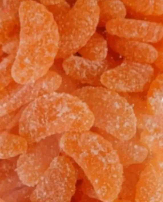 Gummy orange candy chewy gummy orange 250g in refill pouch | Lazada PH