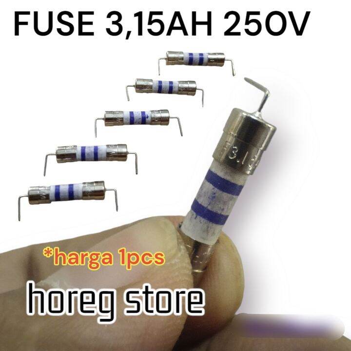 FUSE 3,15A 250V SEKRING KERAMIK 3,15A 250V | Lazada Indonesia