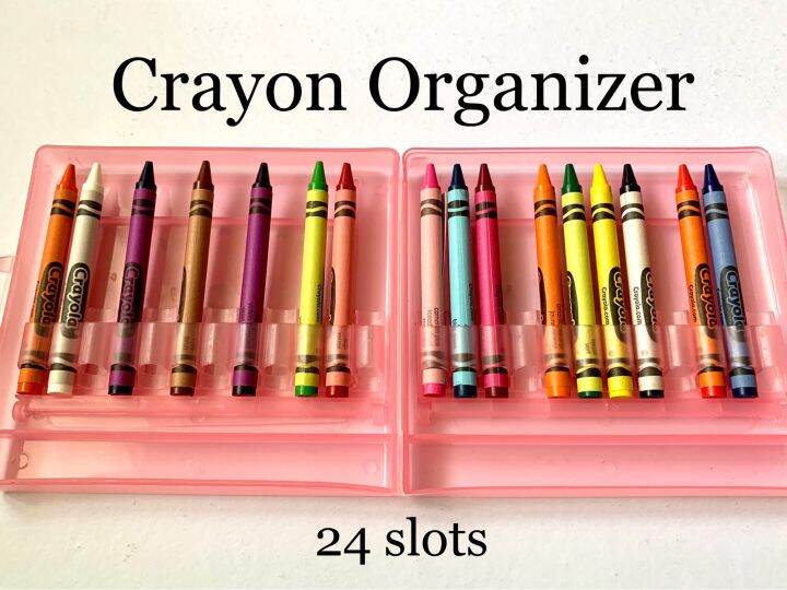 Crayon Organizer / Crayon Box / Crayon Hard Case/ Crayon Case | Lazada PH