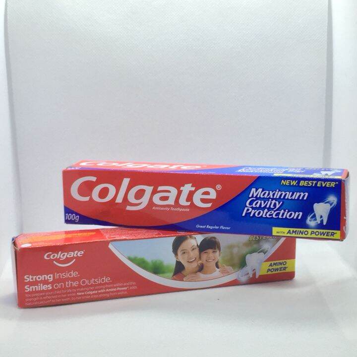 Colgate Maximum Cavity Protection (with amino power) 100g | Lazada