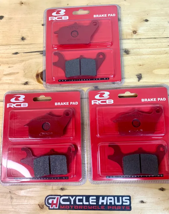 RCB brake disc pad E series front ( click125 / airblade (2011futurex ...