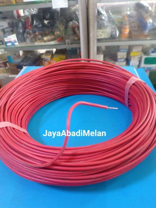 KABEL TEMBAGA KECIL NYA 1 X 1.5 TIDAK FULL / KABEL KAWAT 1X1MM | Lazada ...