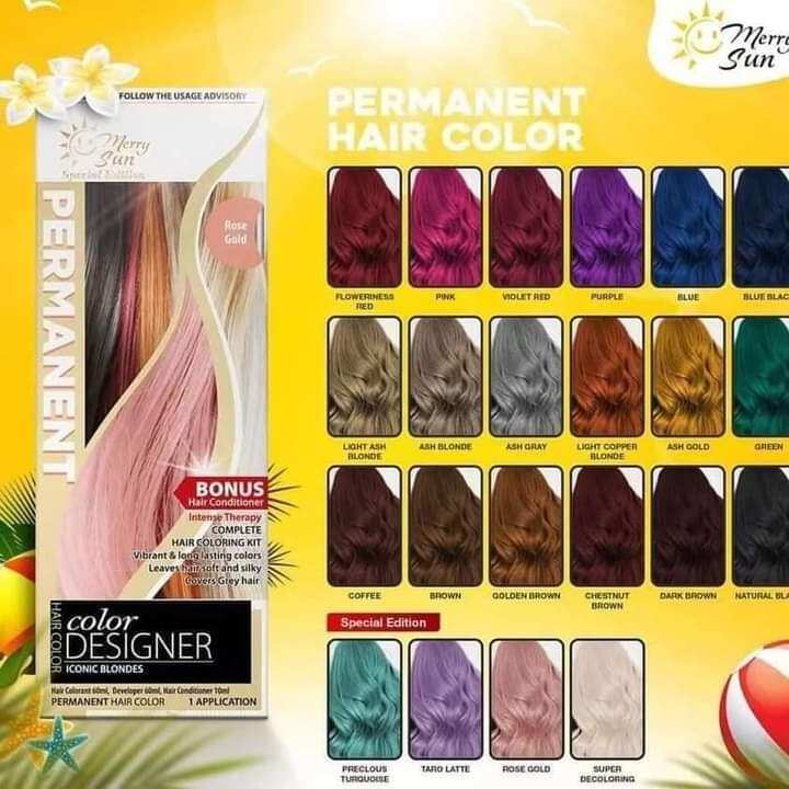Merrysun Permanent Hair Color | Lazada PH
