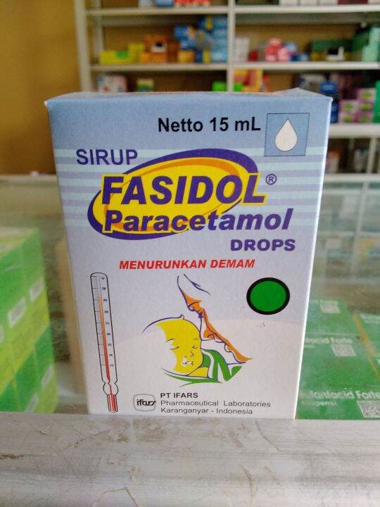 FASIDOL DROP PARACETAMOL/DEMAM BAYI/PENURUN PANAS BAYI | Lazada Indonesia
