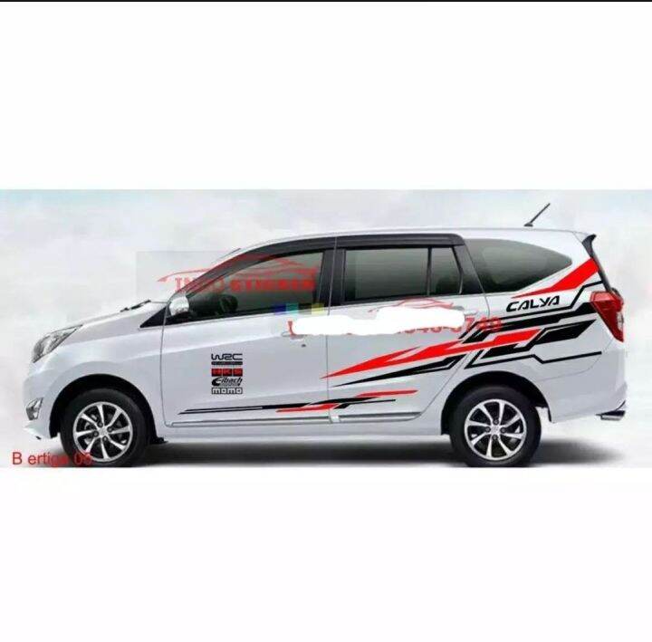 Stiker mobil Suzuki Ertiga terbaru list striping mobil Suzuki Ertiga ...