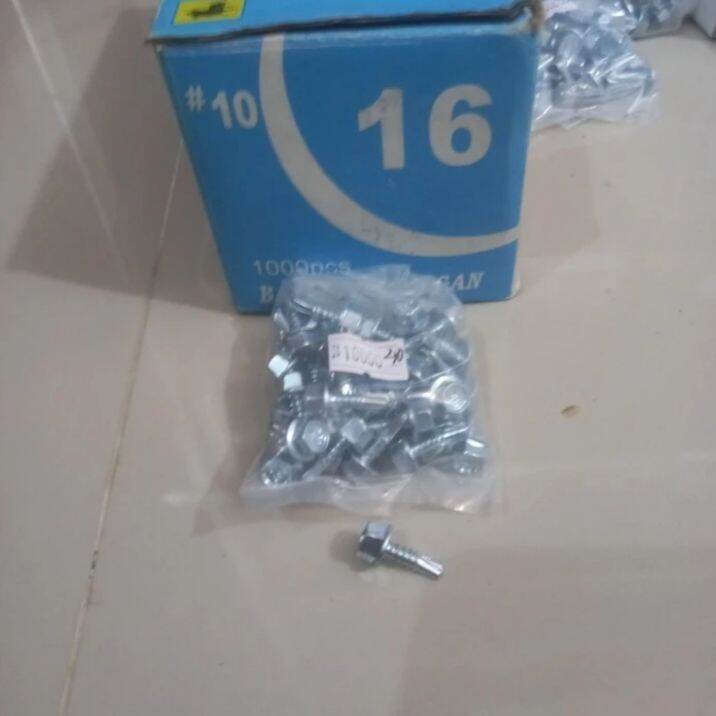 BAUT BAJA RiNGAN/ Baut Rooping/ Baut baja ringan 10x16 ZOLO 40 Pcs ...