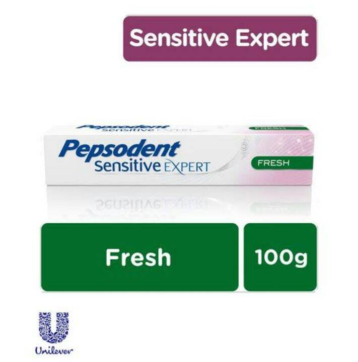 Pepsodent Sensitive Expert Fresh Pasta Gigi Untuk Gigi Ngilu Sensitif 100gr | Lazada Indonesia
