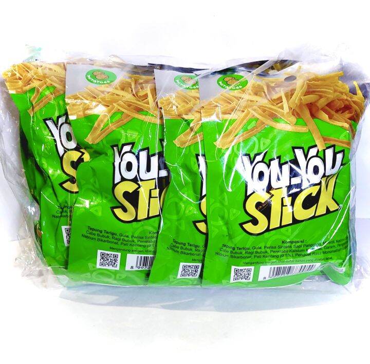 Snack You You Stik Rasa Sapi Panggang ( 10 pcs x 20g ) | Lazada Indonesia